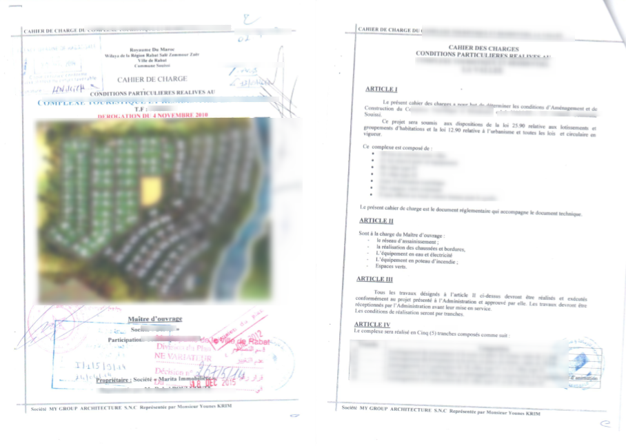 Cahier des charges NE VARIETUR